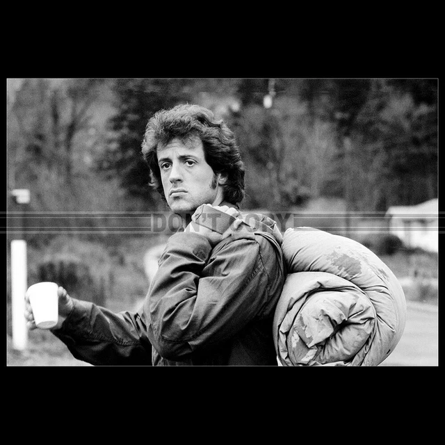 PHOTO F.003817 SYLVESTER STALLONE (RAMBO FIRST BLOOD PART II) 1985 EUR ...