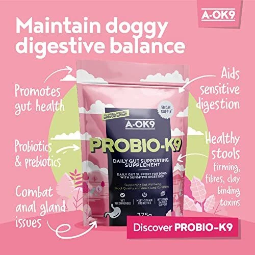 PROBIO-K9 | DIGESTIVE Supplement for Dogs | Tasty Probiotics ...