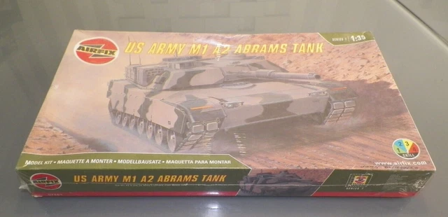 AIRFIX 1:35 SCALE Series 7 US Army M1 A2 Abrams Tank £24.99 - PicClick UK