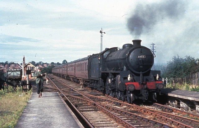 COLOUR RAIL SLIDE, NE52, former LNER Y9, 10095, St.Margarets, Aug 38 £2 ...