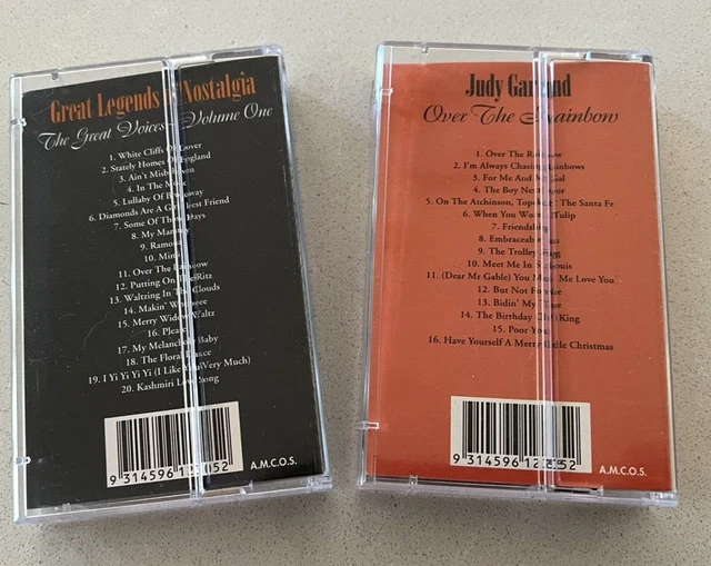 GREAT LEGENDS OF Nostalgia The Great Voices Vol 1 & Judy Garland ...