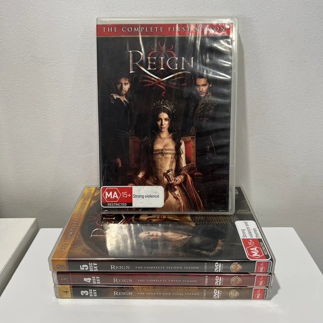 REIGN THE COMPLETE Series 1-4 DVD Seasons 1 2 3 4 Region 4 Free Tracked ...
