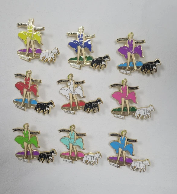 LOT 9 SUPER Pin's Rares Cinema Marilyn Monroe Pose De Legende Bgi Qualite Arthus EUR 135,00 ...