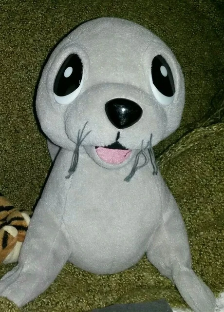 PROTECTED PALS SOFT Plush Toy by Moose Toys Seal Big Eyes $19.95 ...