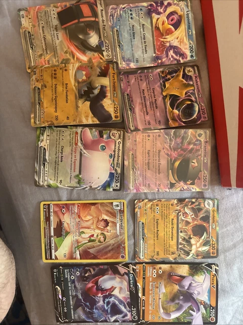 LOT DE 10 Cartes Pokémon Ultra Rare, Alt,Ar,Ace,dresseur,Ex,Tera ...