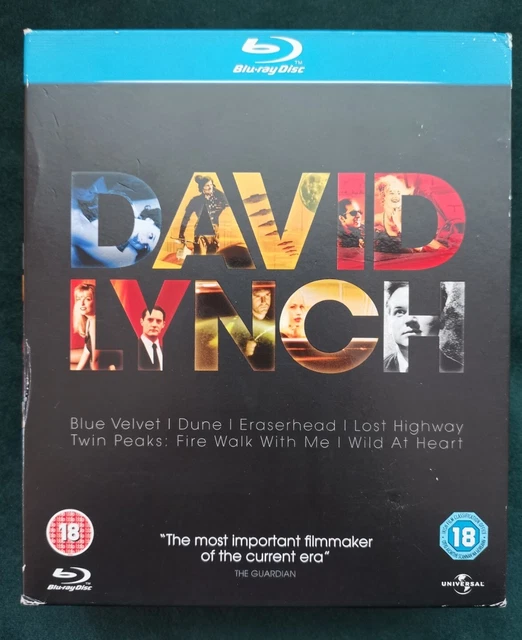 DAVID LYNCH COLLECTION - Blu Ray - Box Set - 6 Movie Collection EUR 34 ...