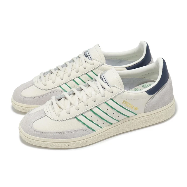 ADIDAS ORIGINALS HANDBALL Spezial Core White Green Might Indigo Men ...
