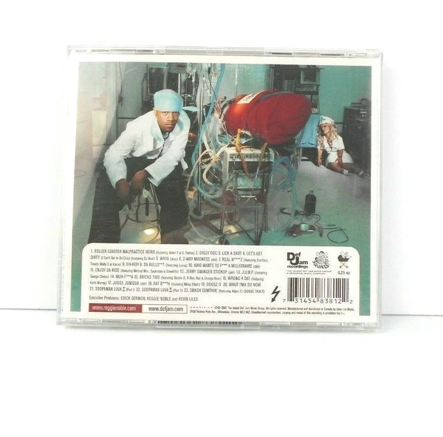 REDMAN MALPRACTICE WHERE Is Reggie Noble CD 2001 Def Jam Recordings (ZZZ) $10.77 - PicClick CA