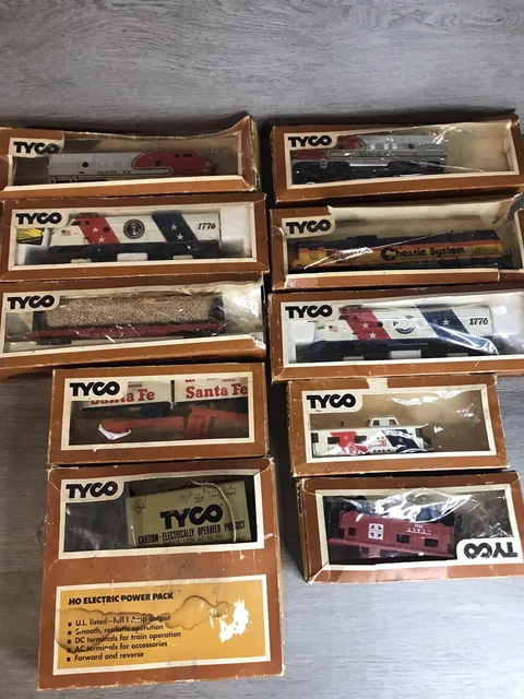 VINTAGE TYCO TRAIN set lot 1970s $225.00 - PicClick