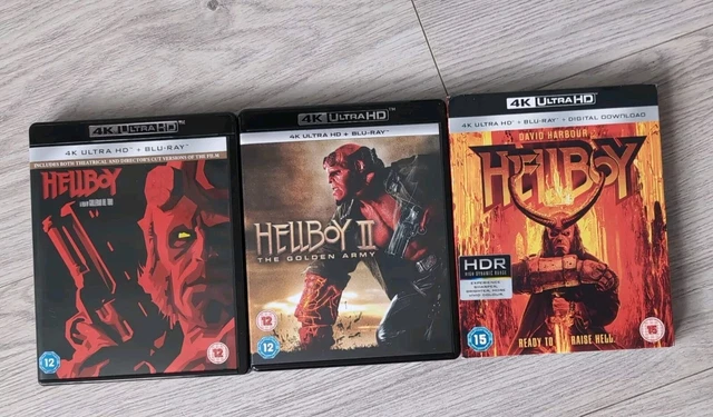 HELLBOY BUNDLE [Blu-ray 4k Ultra-HD + Blu-ray] [Region Free] EUR 40,67 ...