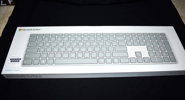 MICROSOFT SURFACE KEYBOARD Windows 10 Bluetooth Brand New $50.00 ...