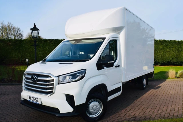 2022 MAXUS DELIVER 9 Luton Van With 500Kg Tail Lift CHASSIS CAB DIESEL ...