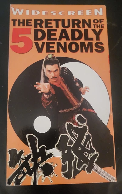 RETURN OF THE 5 Deadly Venoms (VHS, 1998) £4.72 - PicClick UK