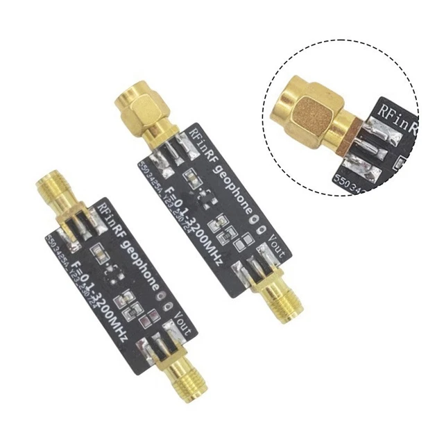 COMPACT RF SIGNAL Detector for AM FM and WiFi 0.1 to 3200 MHz Frequency ...