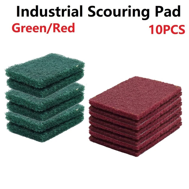 HEAVY DUTY SCOURING Pad Outdoor Industrial Rust Removal Cloth Abrasive ...