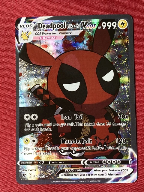 DEADPOOL GOKU VCOS Shiny Card Custom Holo Card £6.99 - PicClick UK