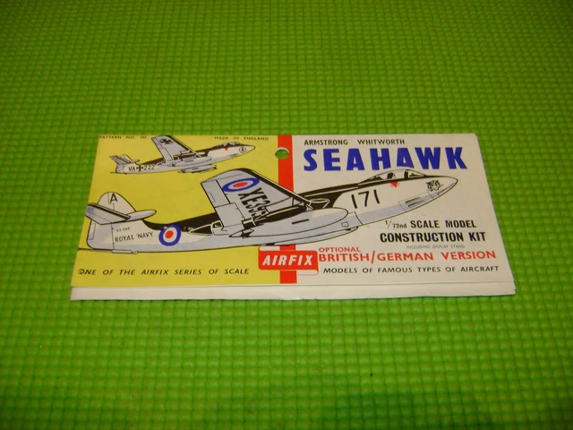 AIRFIX SEAHAWK NOTICE De Montage D'origine EUR 10,00 - PicClick FR