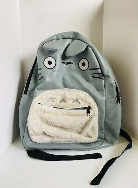 MY NEIGHBOR TOTORO Licensed Studio Ghibli Anime Gray White Plush ...