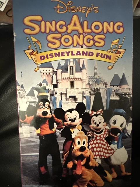 DISNEYS SING ALONG Songs - Disneyland Fun: Its a Small World (VHS, 1993) $18.42 - PicClick CA
