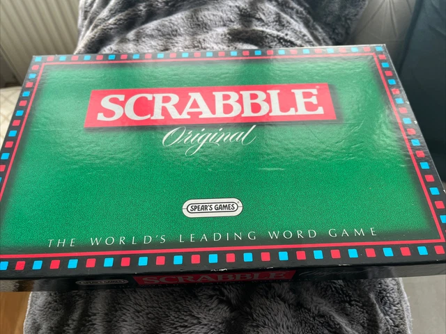 ORIGINAL SCRABBLE BOARD Game Family Kids Adults Educational Toys Puzzle ...