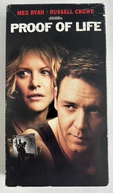 PROOF OF LIFE VHS Tape - Starring Meg Ryan & Russell Crowe 2000 £2.66 ...