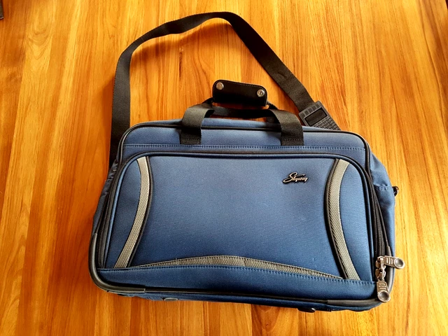 SKYWAY LUGGAGE BAG Airplane Carry On Luggage Vintage Unused As New ...