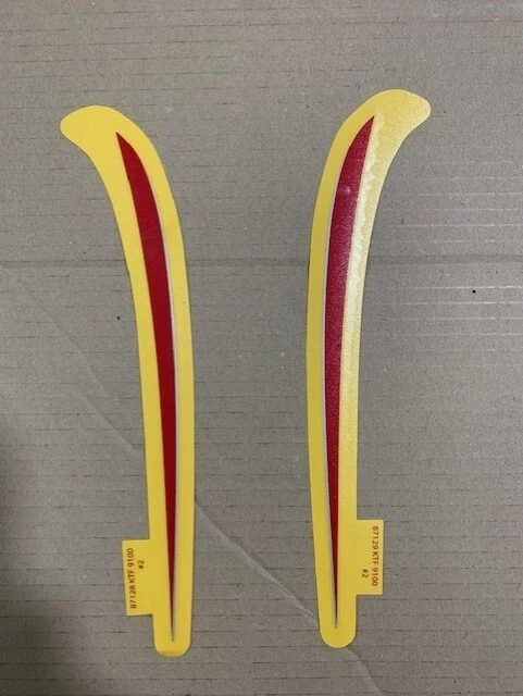 COPPIA ADESIVI PARAFANGO Anteriore Originali Honda Sh 125 150 Sport ...