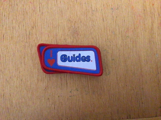 GIRLGUIDING BADGES - Fun Badges - I love Guides £0.50 - PicClick UK