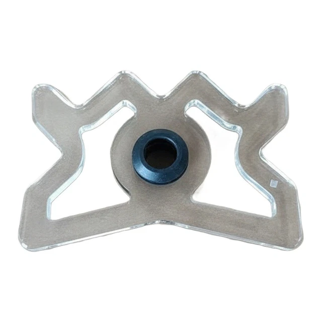 BILLIARD CUE BRIDGE Head Crown Shape Clear Acrylic with Five Angle ...