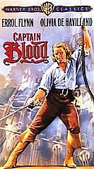 CAPTAIN BLOOD (1935) [VHS], Good VHS, Errol Flynn, Olivia de Havilland ...