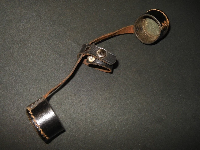 WW II GERMAN WH LW - ZF4 SNIPER SCOPE LENS COVERS / CAPS - G43 K43 FG42 ...