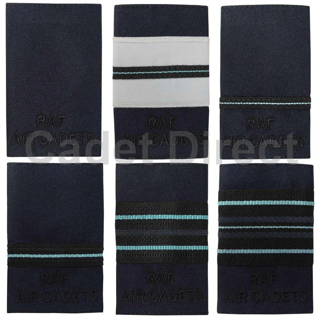 RAF AIR CADETS Officers Rank Slides, GP Jacket Blue £4.00 - PicClick UK