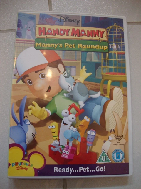 DVD HANDY MANNY mannys pet roundup £0.99 - PicClick UK