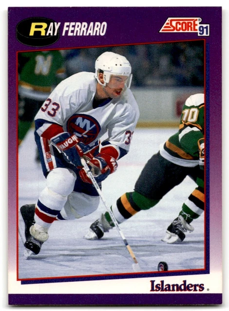 1991-92 SCORE RAY Ferraro Islanders de New York #48 EUR 2,23 - PicClick FR