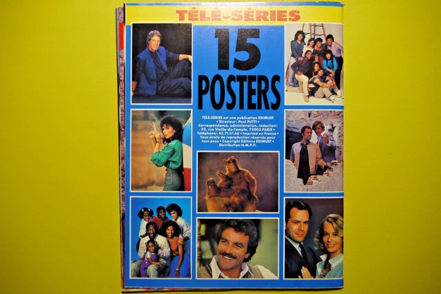 TÉLÉ-SÉRIES MAGAZINE N° 6 hors serie , 15 posters , magnum , fame EUR ...