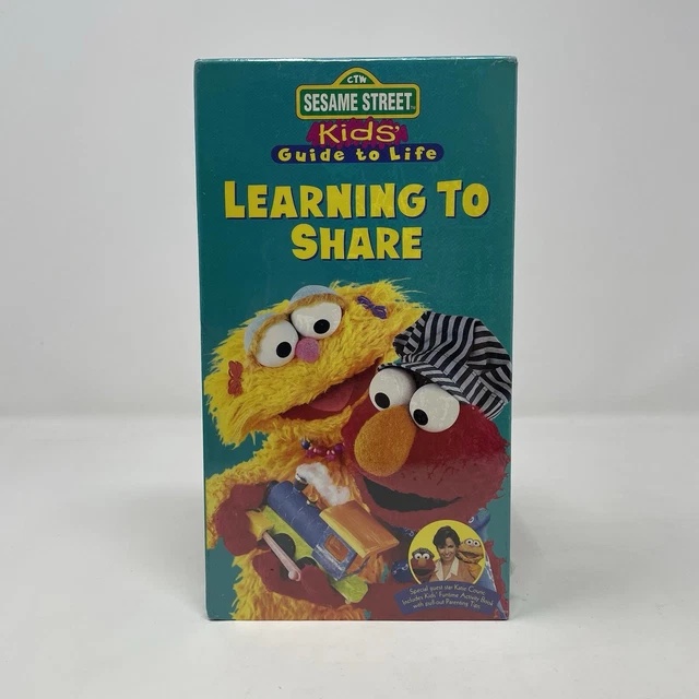 SESAME STREET - Kids Guide To Life: Learning To Share (VHS, 1996) New ...