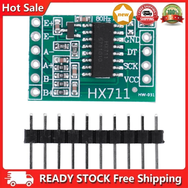 HX711 WEIGHING PRESSURE Sensor Dual-channel Load Cell A/D Module 24bit ...