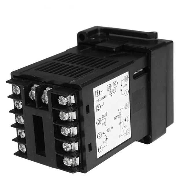 CONTR?LEUR DE TEMP RATURE num rique thermocouple Precision PT100 K 12 VDC EUR 34,28 - PicClick FR