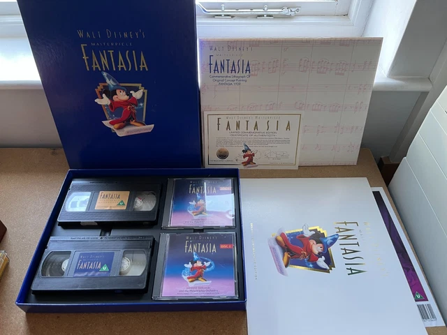 WALT DISNEYS MASTERPIECE Fantasia Limited Edition Set £15.00 - PicClick UK