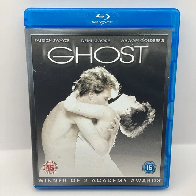 GHOST (BLU-RAY, 1990) Patrick Swayze, Demi Moore - Very Good Condition ...