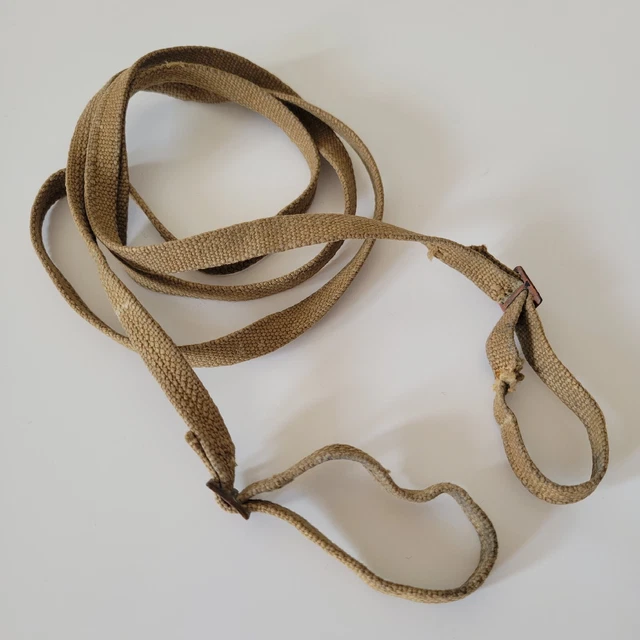ORIGINAL WW2 BINOCULAR Neck Strap 1937 Pattern 37 Webbing British Army ...