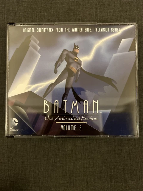 BATMAN ANIMATED SERIES Original TV soundtrack CD Volume 3, 4CD SET ...