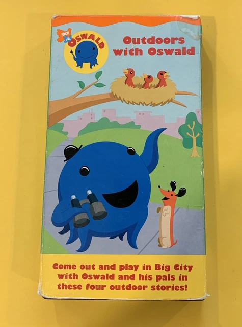 VHS TAPE NICK Jr. Oswald Outdoors With Oswald Tested £10.14 - PicClick UK