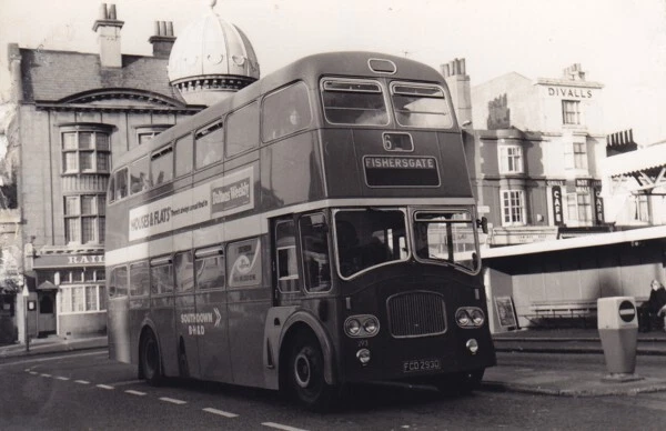 BUS PHOTO SOUTHDOWN BH&D Leyland PD3 FCD 293D Junction Road Brighton ...