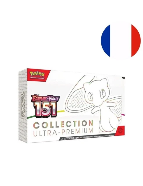 POKEMON 151 EV3.5 Mew Ultra Premium Collection Box New Sealed French £ ...
