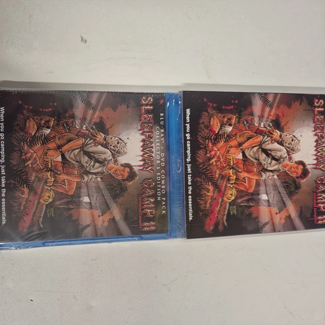 SLEEPAWAY CAMP II / US Blu-ray & DVD / Scream Factory Slipcover OOP ...