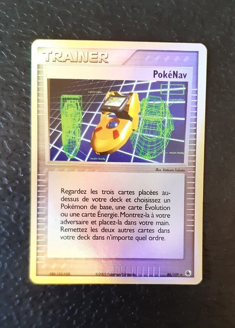 CARTE POKEMON POKENAV Reverse 88/109 - Ex Rubis Saphir - Nm/Mint EUR 29 ...