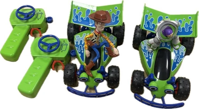 TOY STORY REMOTE Control RC Racer Buzz Lightyear And Woody Fully ...