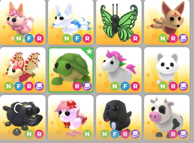 ADOPT ME! PETS || Fly, Ride und Neon Pets EUR 16,00 - PicClick DE