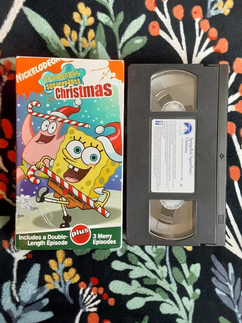 SPONGEBOB SQUAREPANTS CHRISTMAS Vhs/2003 Nickelodeon £18.88 - PicClick UK